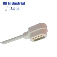 China 4Pin Magnetic Pogo Pin Connector 12V 3A Laptop Charger Cable with N52 Magnet for sale