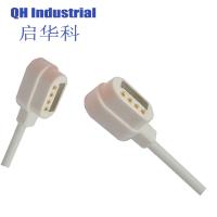 China 4 Pin Magnetic Pogo Pin Connector 12V 3A PCB Terminal for Smart Devices Charging for sale
