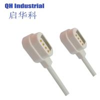 China 4 Pin Magnetic Pogo Pin Connector 12V 3A PCB Terminal for Smart Devices Charging for sale