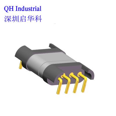 China 4Pin Magnetic Pogo Pin Connector 5A Charging Header for New Zealand Adapter Battery for sale
