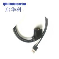 China 4Pin Magnetic Pogo Pin Connector 12V 3A Gold Plated Brass Telecom Charging Connector for sale