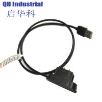 China 4Pin Magnetic Pogo Pin Charger Connector 12V 3A Spring Loaded for Smart Devices for sale