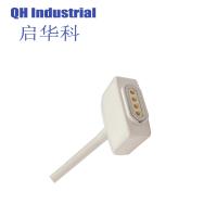 China 4 Pin Magnetic DC Power Charger Connector Spring Loaded Pogo Pin 12V 3A for sale