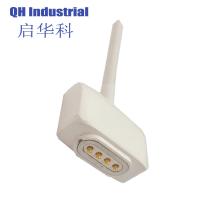 China 4 Pin Magnetic DC Power Charger Connector Spring Loaded Pogo Pin 12V 3A for sale