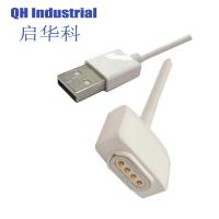 China 4Pin Magnetic Pogo Pin Connector 12V 3A for Smart Watch Charging Cable for sale
