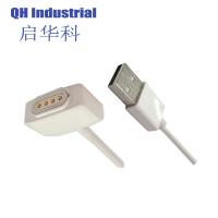 China 4Pin Magnetic Pogo Pin Connector 12V 3A for Smart Watch Charging Cable for sale