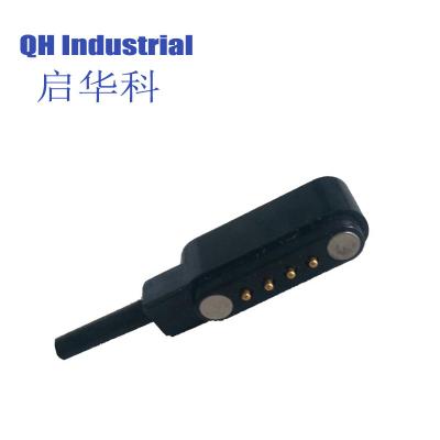China 5 Pin Magnetic Pogo Pin Connector 12V 3A for Automotive and Smart Devices for sale