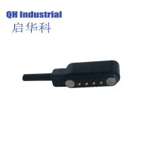 China 5 Pin Magnetic Pogo Pin Connector 12V 3A for Automotive and Smart Devices for sale