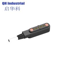 China 5Pin Magnetic Pogo Pin Connector 12V 3A Spring Loaded Charger Connector for Smart Devices for sale