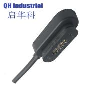 China 5 Pin Magnetic Pogo Pin Connector 12V 3A for Smart Watch Home Application for sale