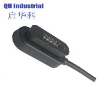 China 5 Pin Magnetic Pogo Pin Connector 12V 3A for Smart Watch Home Application for sale