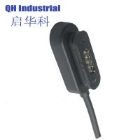 China 5 Pin Magnetic Pogo Pin Connector 12V 3A for Smart Watch Home Application for sale