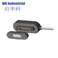 China 5Pin Magnetic Pogo Pin Connector 12V 3A DC Power Charger for Keyboard USB for sale
