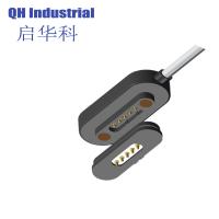 China 5Pin Magnetic Pogo Pin Connector 12V 3A DC Power Charger for Keyboard USB for sale