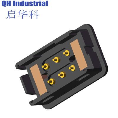 China Magnetic Spring Loaded Pin Connector 6Pin USB Charger for Smart Watch Greece for sale