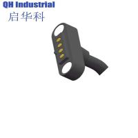 China 4Pin Malaysia Computer Connector Magnetic Spring Loaded Connector Magnetic spring loaded pin Cable Connector for sale