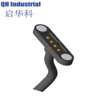 China 4 Pin Magnetic Pogo Pin Connector 1A 12V Spring Loaded for Smart Devices for sale