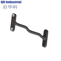 China 4 Pin Magnetic Pogo Pin Connector 12V 3A Spring Loaded Charger for Smart Devices for sale