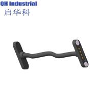 China 4 Pin Magnetic Pogo Pin Connector 12V 3A Spring Loaded Charger for Smart Devices for sale