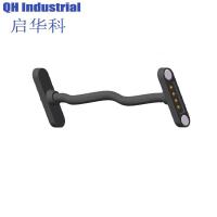 China 4 Pin Magnetic Pogo Pin Connector 12V 3A Spring Loaded Charger for Smart Devices for sale