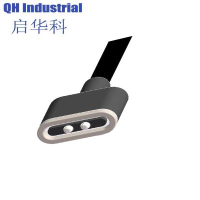 China 4Pin Magnetic Pogo Pin Connector for Smart Watch Spring Loaded 1A 12V for sale