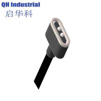 China 4Pin Magnetic Pogo Pin Connector for Smart Watch Spring Loaded 1A 12V for sale