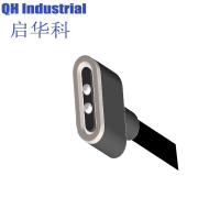 China 4Pin Magnetic Pogo Pin Connector for Smart Watch Spring Loaded 1A 12V for sale
