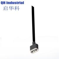China 4 Pin Magnetic Pogo Pin Connector 12V 3A Spring Loaded USB Charging Connector for Tablet for sale