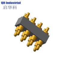 China 8Pin Magnetic Spring Loaded Pogo Pin Connector 1A-10A 12V for Charger for sale
