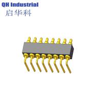 China 8Pin Brazil Aerospace Connector 4Pin Spring Loaded Magnetic Pogo Pin Charging Connector 12V for sale