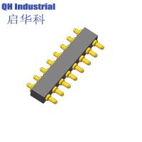 China 8Pin Brazil Aerospace Connector 4Pin Spring Loaded Magnetic Pogo Pin Charging Connector 12V 10A for sale