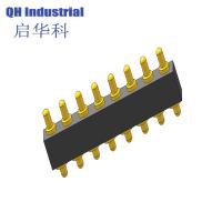 China 8Pin Brazil Aerospace Connector 4Pin Spring Loaded Magnetic Pogo Pin Charging Connector 12V 10A for sale
