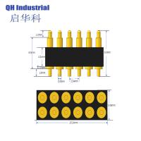 China 12Pin Magnetic Spring Loaded Pogo Pin Connector 1A-10A 12V for Game Player for sale