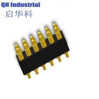 China 12Pin Magnetic Spring Loaded Pogo Pin Connector 1A-10A 12V for Game Player for sale
