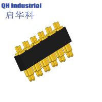 China 12Pin Magnetic Spring Loaded Pogo Pin Connector 1A-10A 12V for Game Player for sale