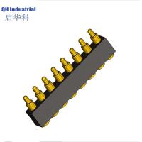 China 8Pin Chile Smart Watch Connector Spring Loaded Pogo Pin Magnetic Waterproof 1A 12V for sale