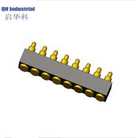 China 8Pin Chile Smart Watch Connector Spring Loaded Pogo Pin Magnetic Waterproof 1A 12V for sale