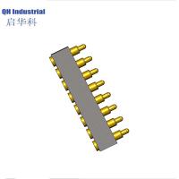 China 8Pin Chile Smart Watch Connector Spring Loaded Pogo Pin Magnetic Waterproof 1A 12V for sale