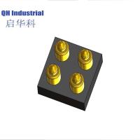 China 4Pin Magnetic Pogo Pin Connector Spring Loaded 1A-10A 12V for Smart Watch Charging for sale