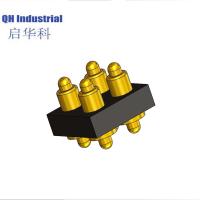 China 4Pin Magnetic Pogo Pin Connector Spring Loaded 1A-10A 12V for Smart Watch Charging for sale