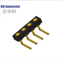 China 4Pin Monaco LCD Connector Spring Loaded Pogo Pin Magnetic Connector 1A 12V for sale