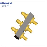 China 3Pin Mexico LCD Connector Spring Loaded Pogo Pin Magnetic Connector 1A 12V for sale