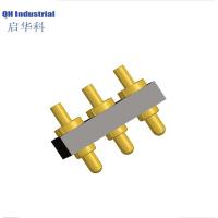 China 3Pin Mexico LCD Connector Spring Loaded Pogo Pin Magnetic Connector 1A 12V for sale