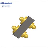 China 2Pin Magnetic Pogo Pin Connector Spring Loaded Charging Connector 1A-10A 12V for sale