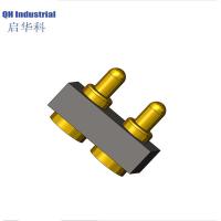 China 2Pin 3.0mm Pitch Magnetic Pogo Pin Connector Spring Loaded Power Connector 12V 10A for sale
