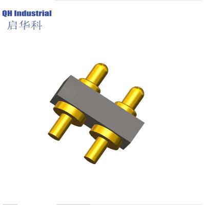 China 2Pin 3.5mm Pitch Pogo Pin Connector Magnetic Spring Loaded Pin for PCB USB 4Pin 12V 1A-10A for sale