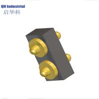China 2Pin 3.5mm Pitch Magnetic Pogo Pin Connector for Mobile Phone Charging 12V 10A for sale