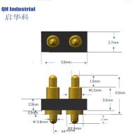 China 2Pin 3.5mm Pitch Magnetic Pogo Pin Connector for Mobile Phone Charging 12V 10A for sale