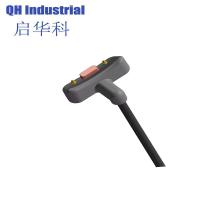 China 2Pin Germany Computer Connector Magnetic spring loaded pin Usb Connector 4Pin spring loaded pin Magnetic Connector for sale