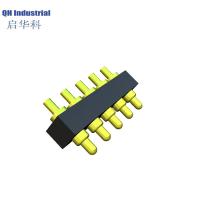 China 5Pin 2.0mm Pitch 1.5H DIP Pogo Pin Connector Gold Plated 20000 Cycles for sale